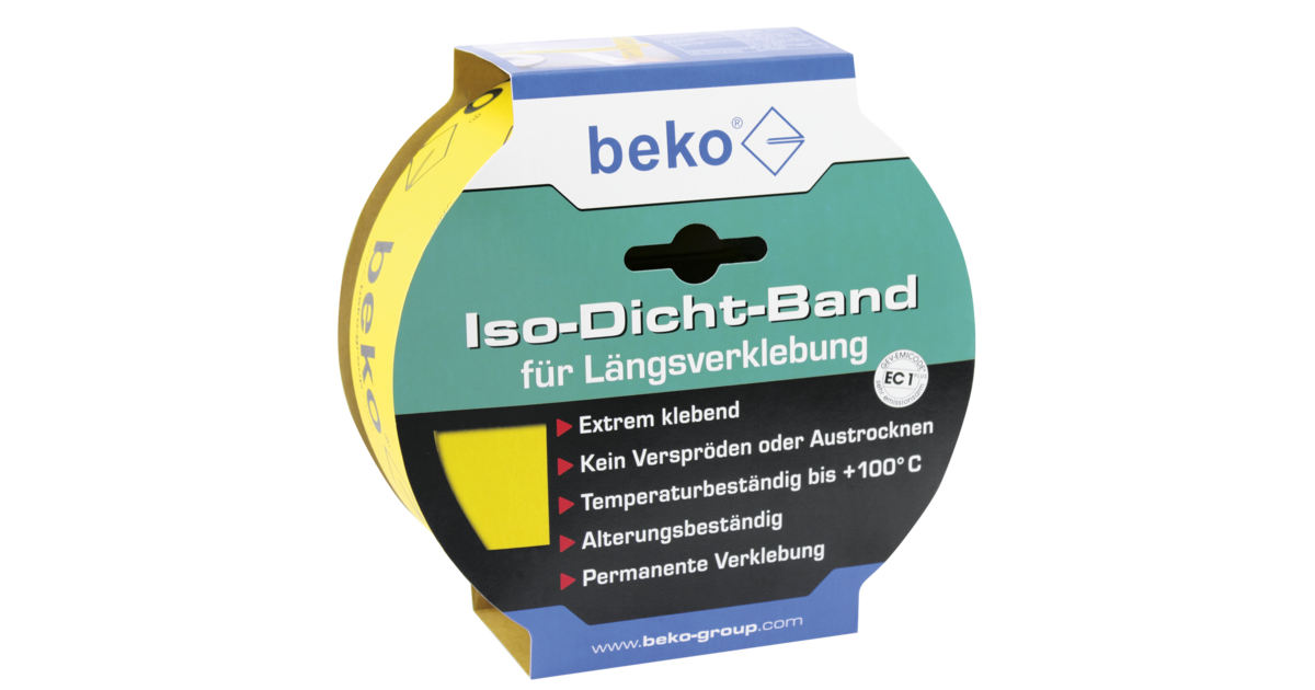 Iso-Dicht-Band 60 mm x 40 m, für Längsverklebung